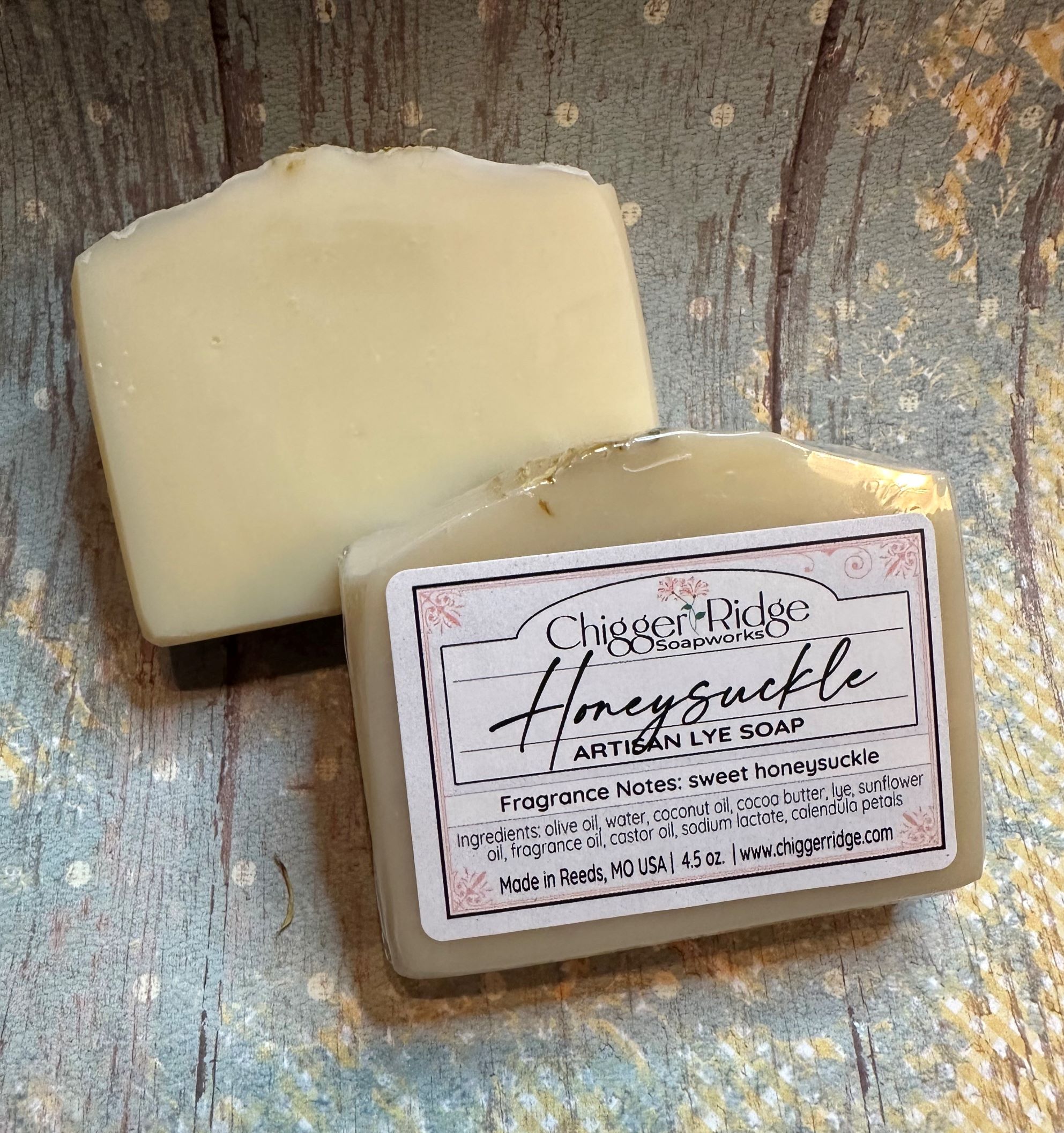 Honeysuckle Soap – Chigger Ridge Soapworks