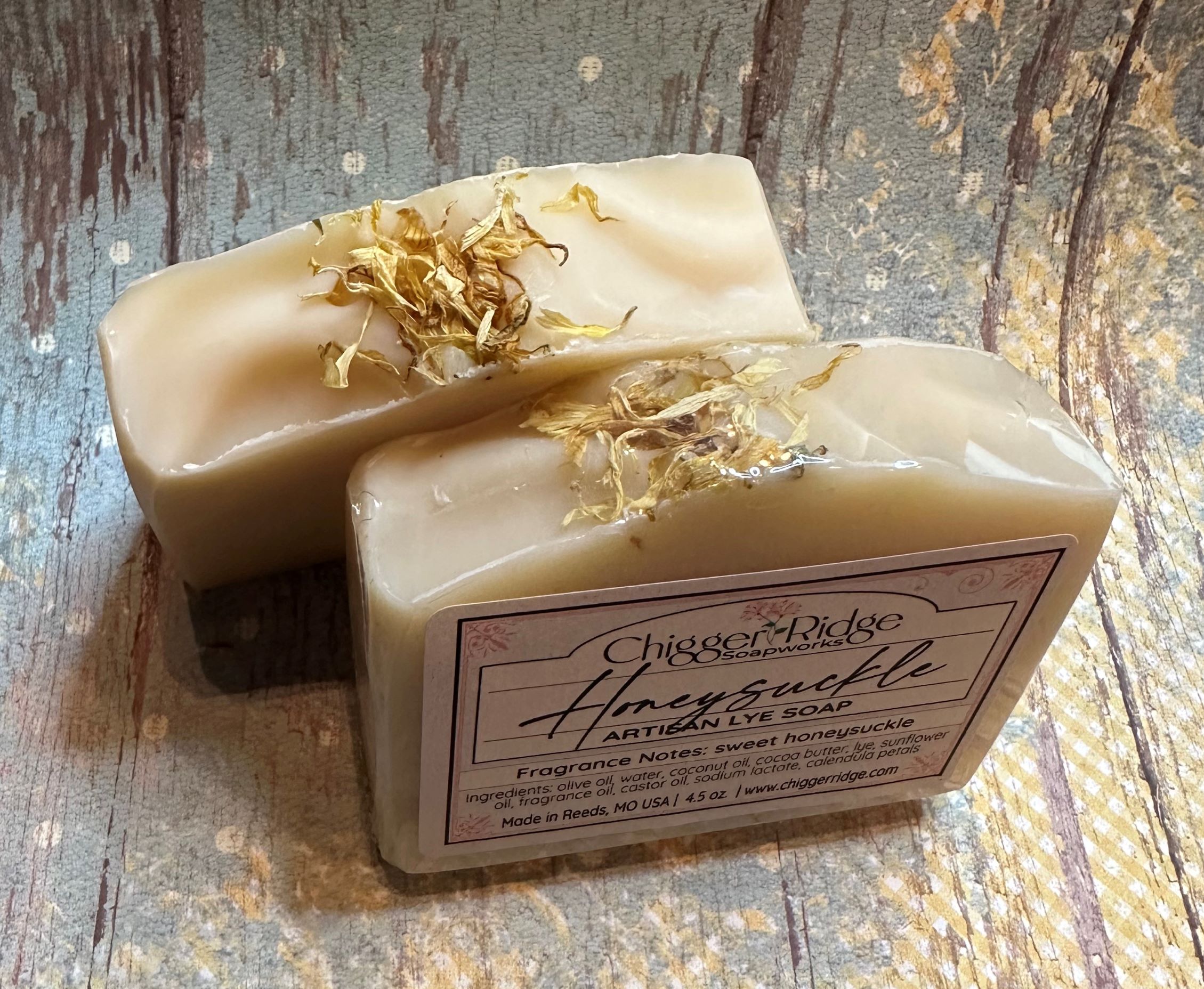 Honeysuckle Soap – Chigger Ridge Soapworks